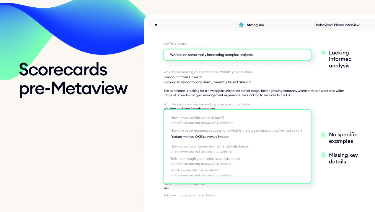 Interview scorecards: Make faster, fairer, data-driven hiring decisions ...