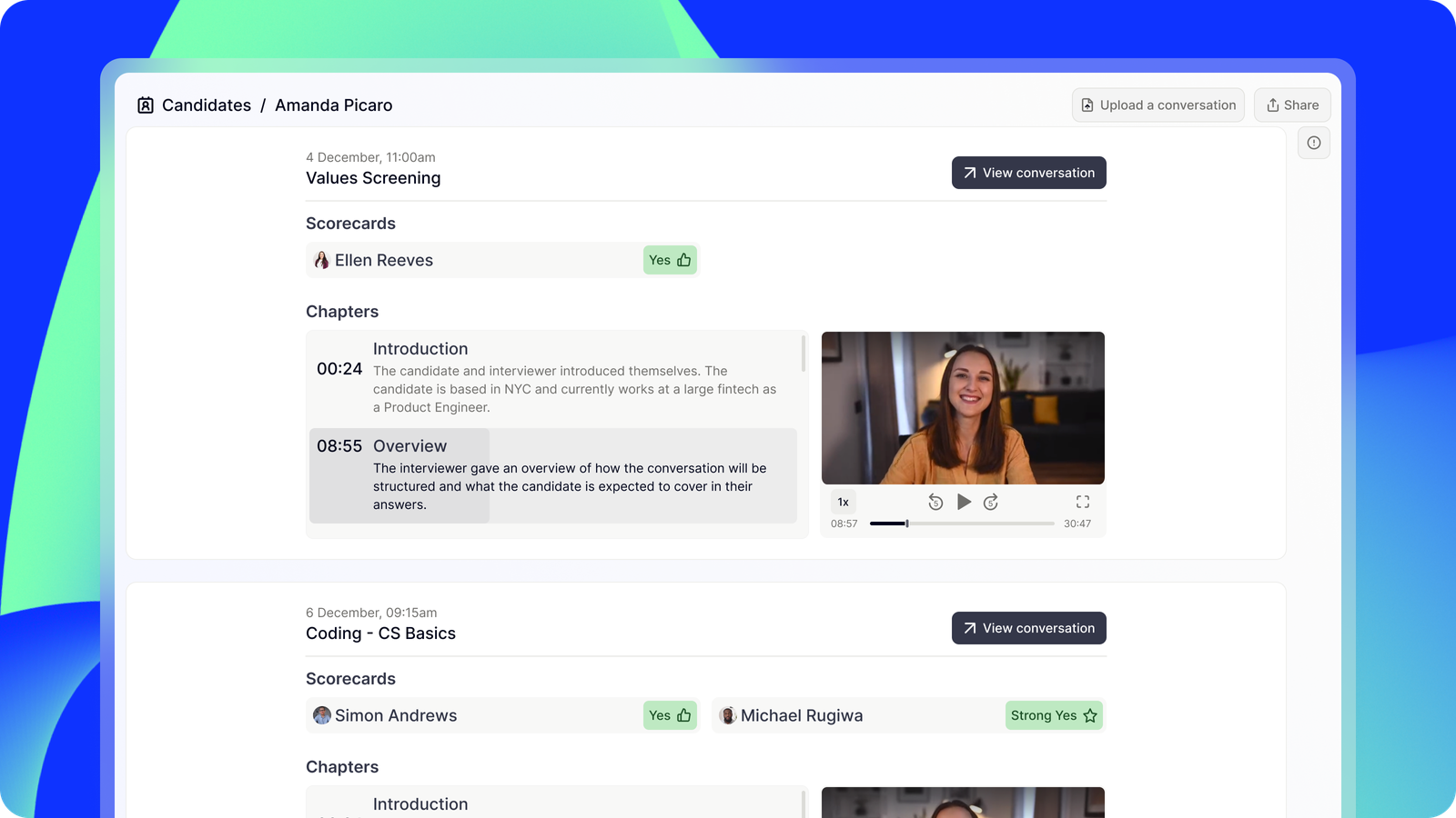 Introducing Candidate Review | Metaview Blog